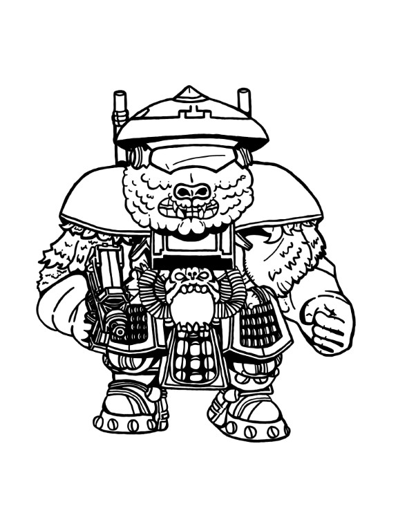 The Barad - Trench Coat Minis - Trilaterum Miniatures