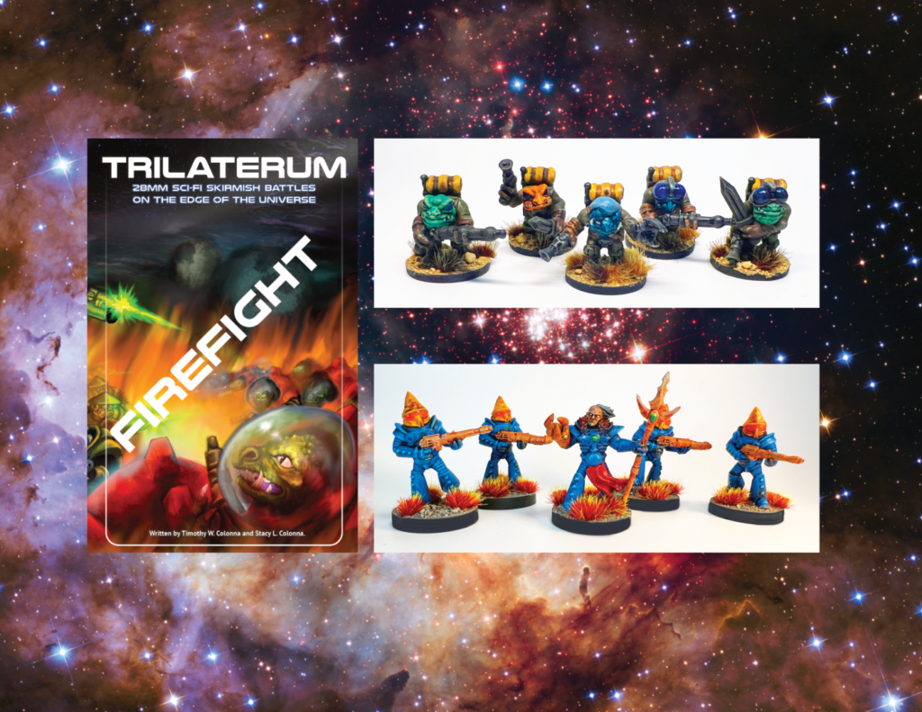 Trilaterum Firefight- 28mm Sci-Fi Skirmish Rules and Miniatures ...